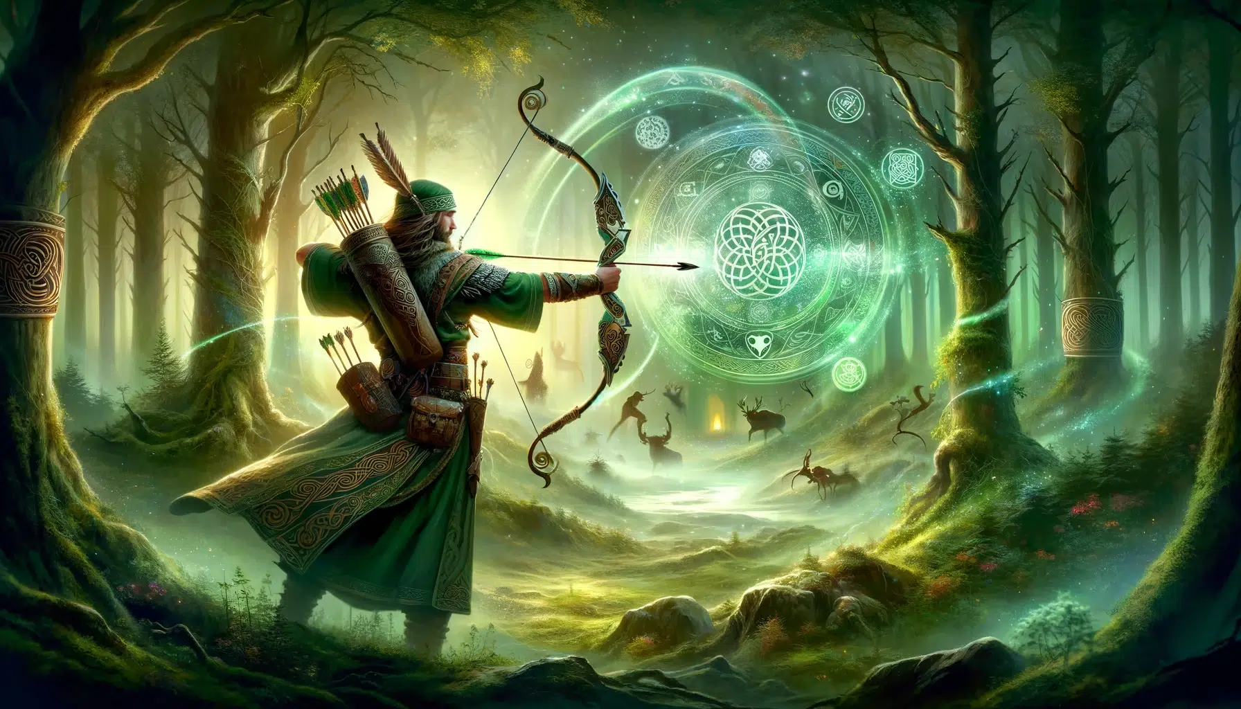 Celtic Mythology Gods & Legends in Archery