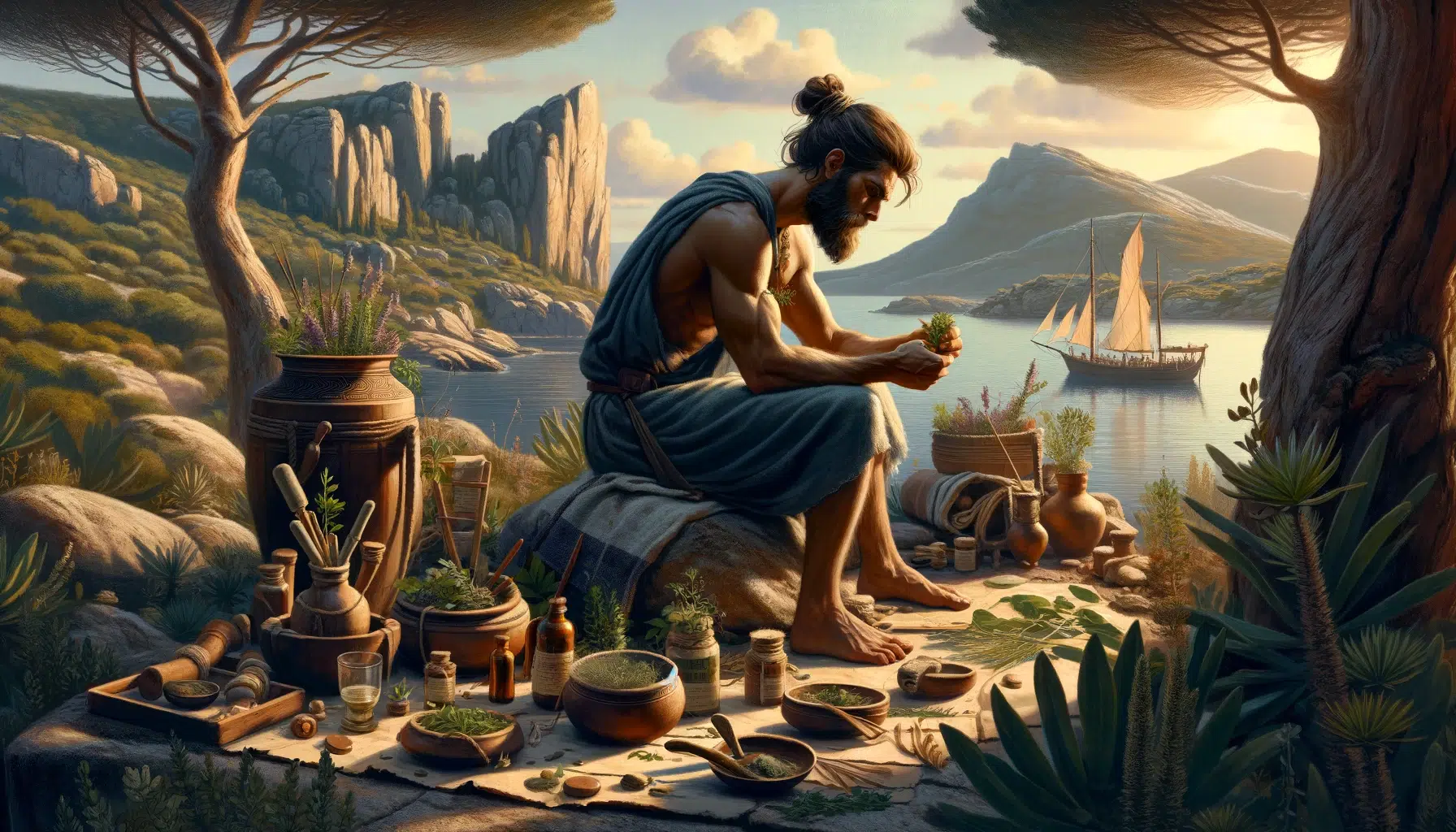 Philoctetes: Legendary Greek Archer & Healer