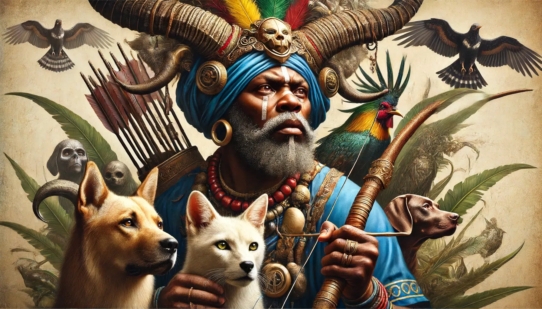 Ochosi African God: Hunter & Protector