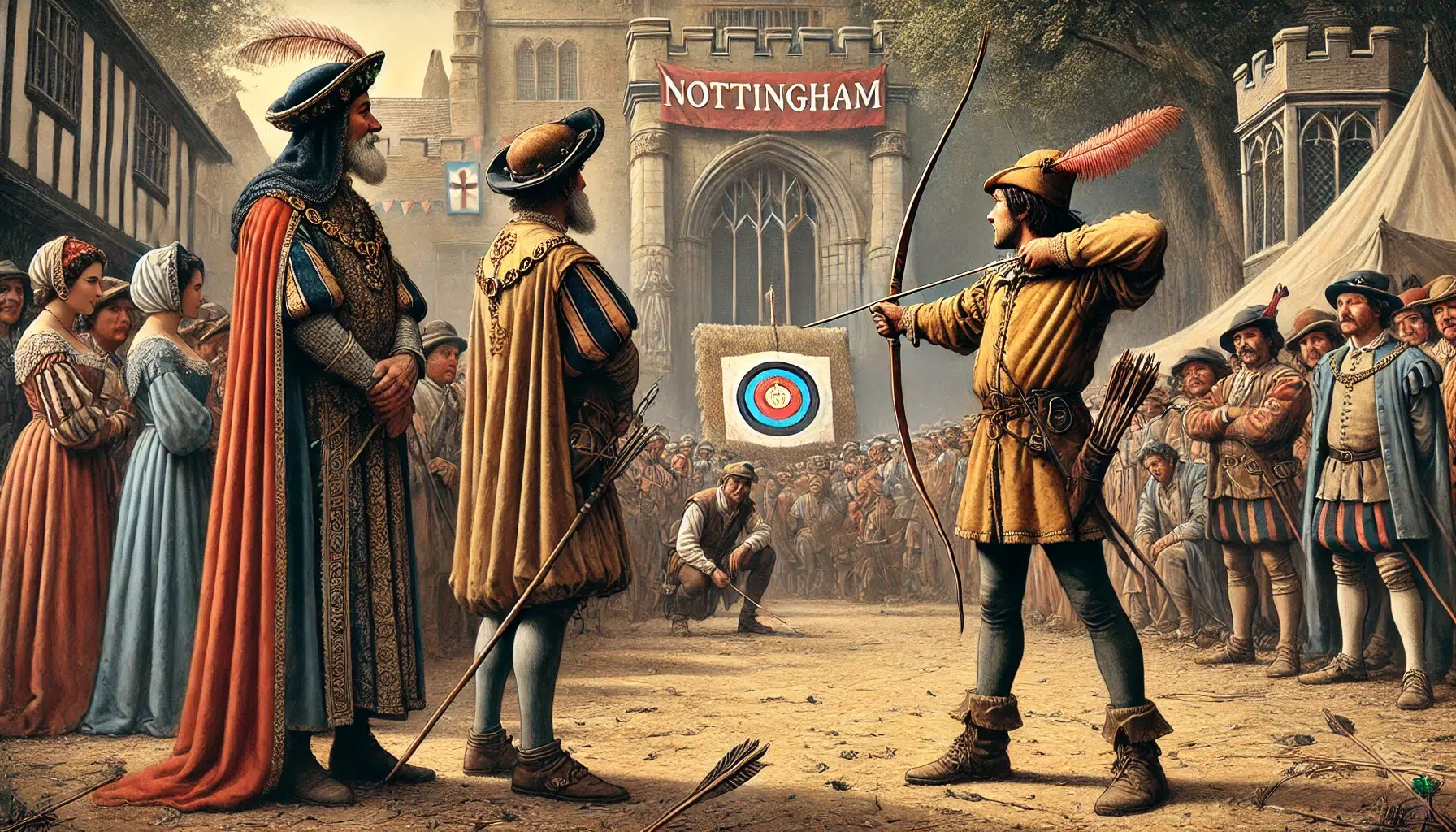 Robin Hood: Legendary Outlaw Archer and Hero