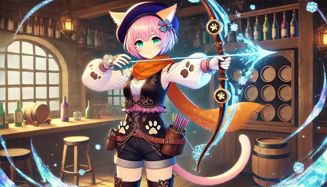 Diona: Genshin Archer & Mondstadt Bartender