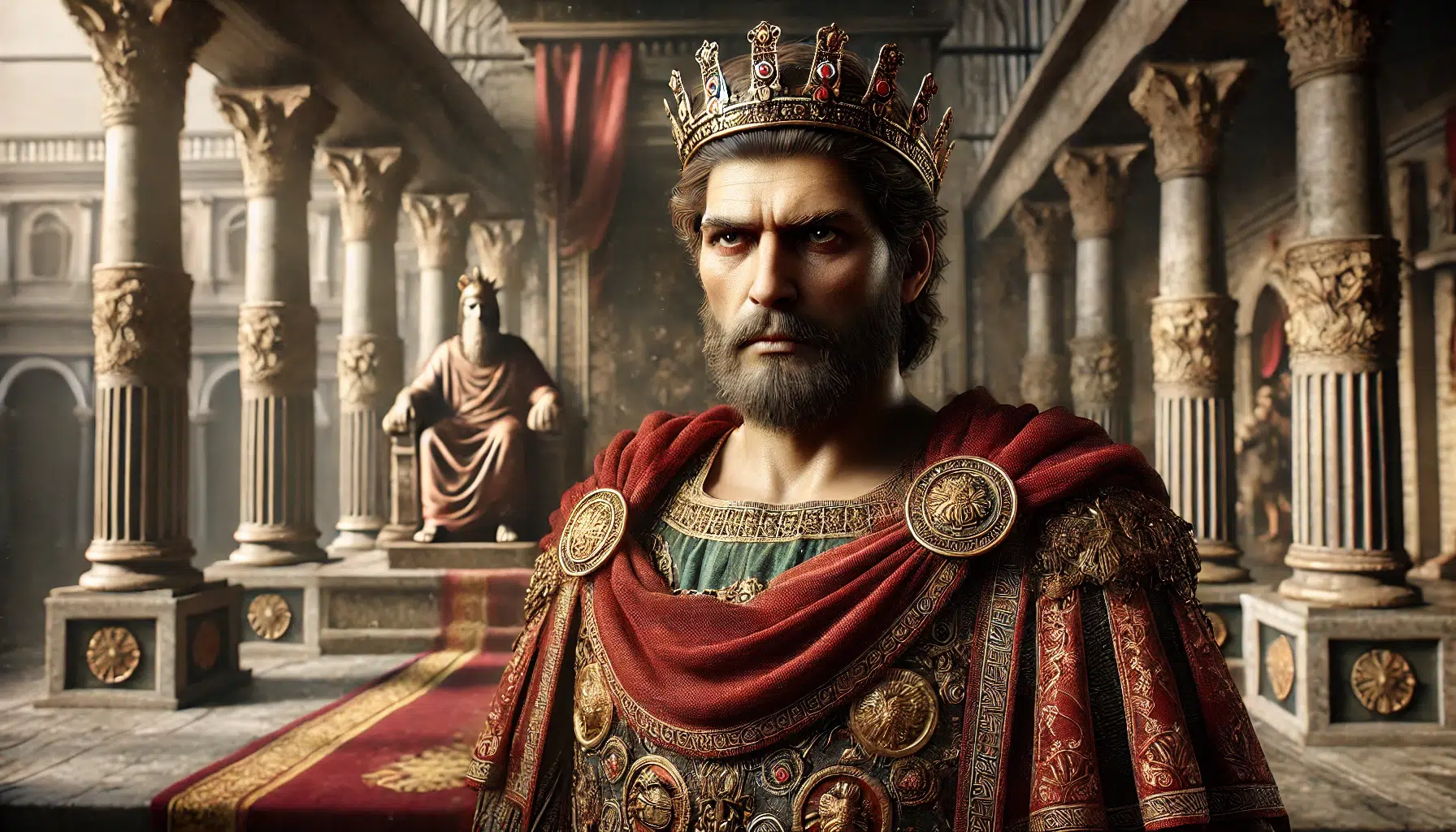 Roman Hero Horatius Cocles Who Defended the Bridge