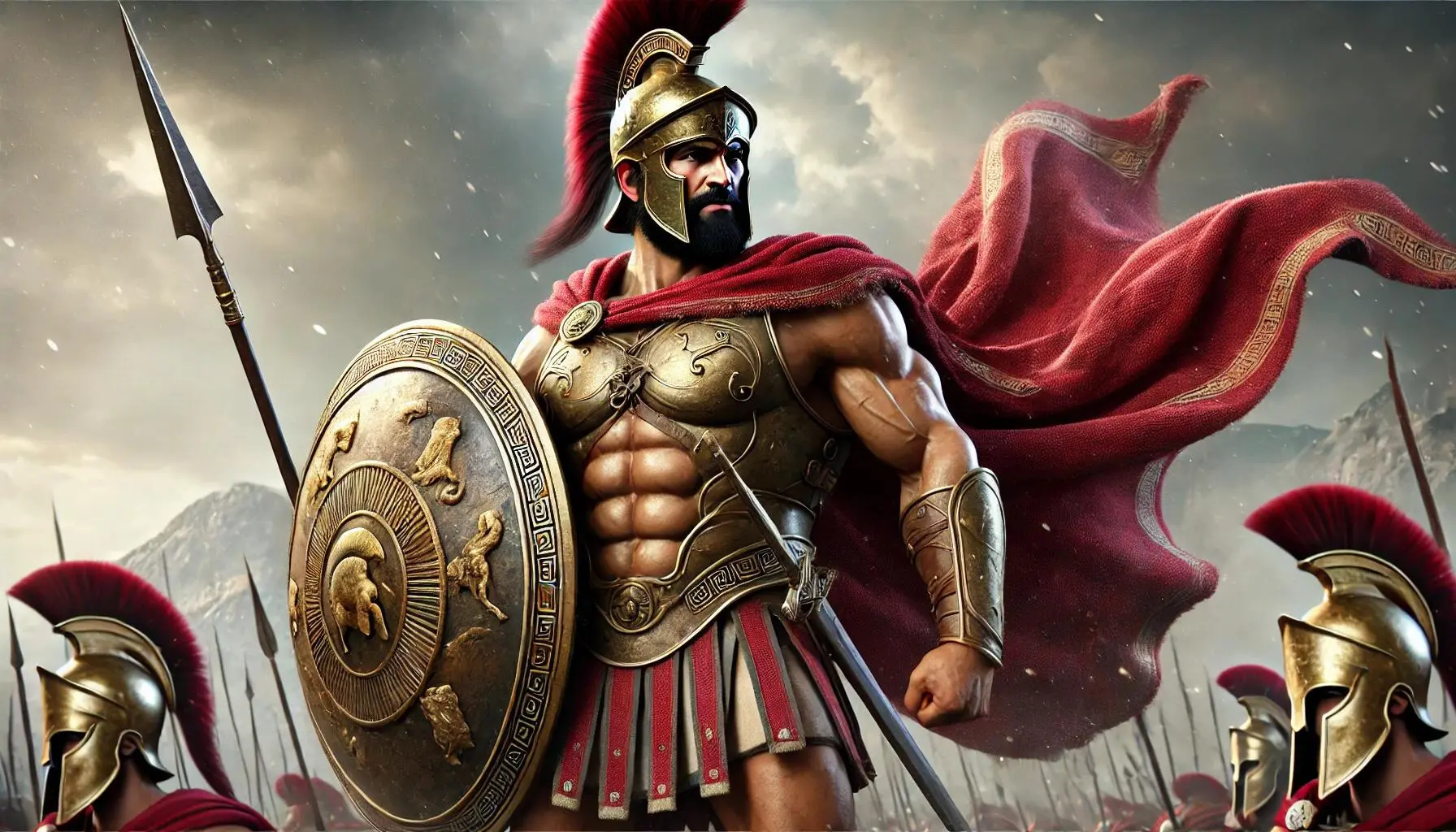 Roman Hero Horatius Cocles Who Defended the Bridge