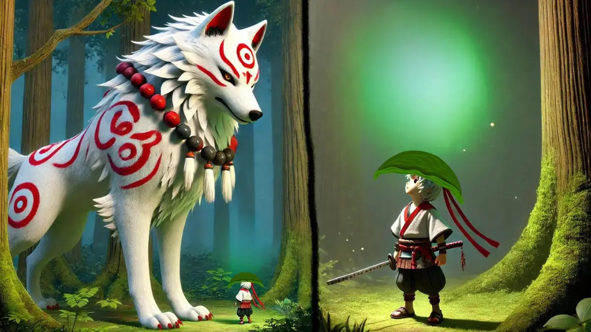 From Myth to Game: Story of Okami Amaterasu