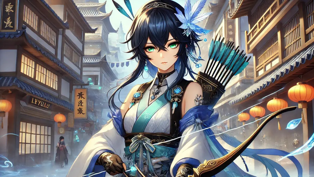 Genshin Impact Yelan a 5 Star Hydro Archer