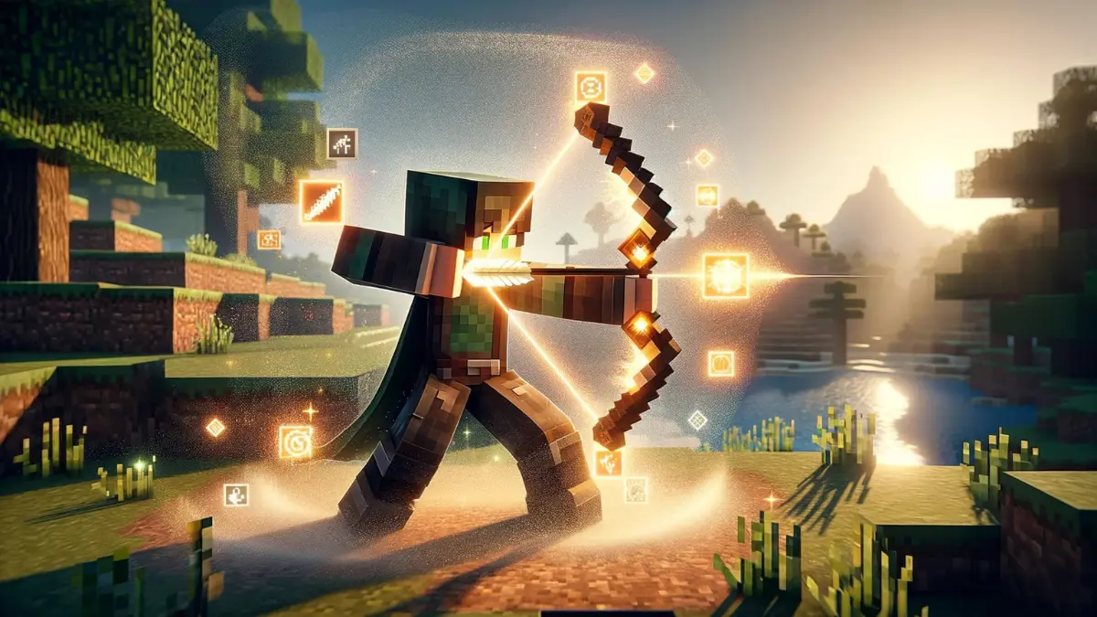 Minecraft Bow Enchantments for Master Archers