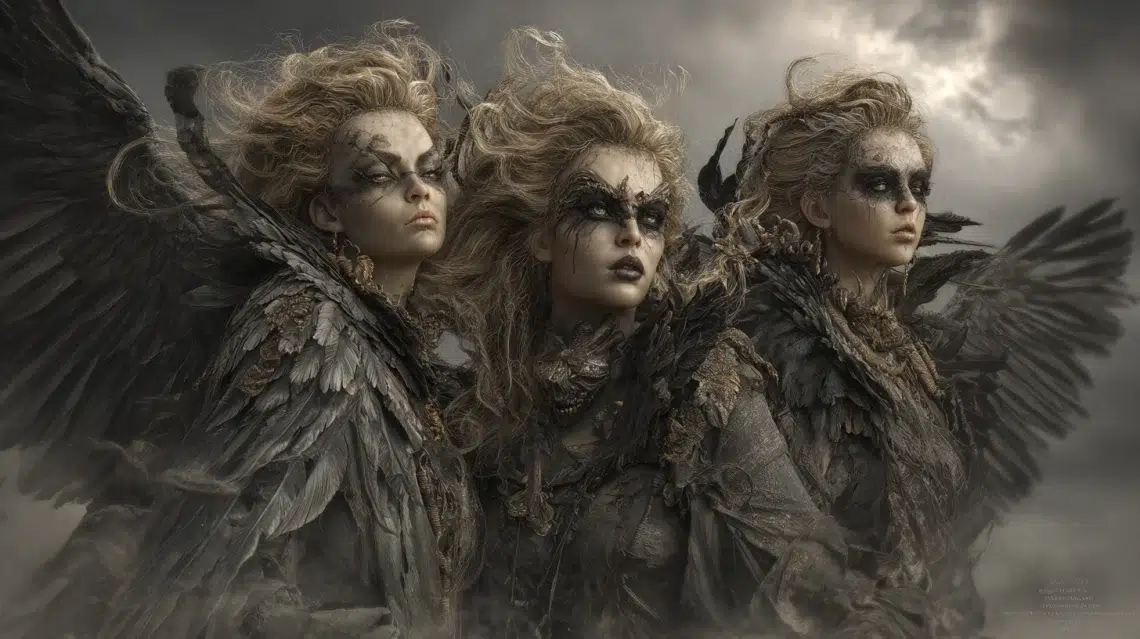 The Harpies: Winged Spirits of Storm and Punishment