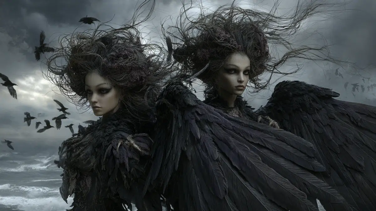 The Harpies: Winged Spirits of Storm and Punishment