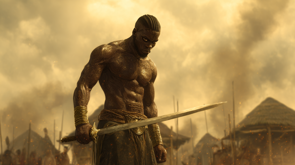 Ogun Yoruba Orisha and God of Iron, War & Forge
